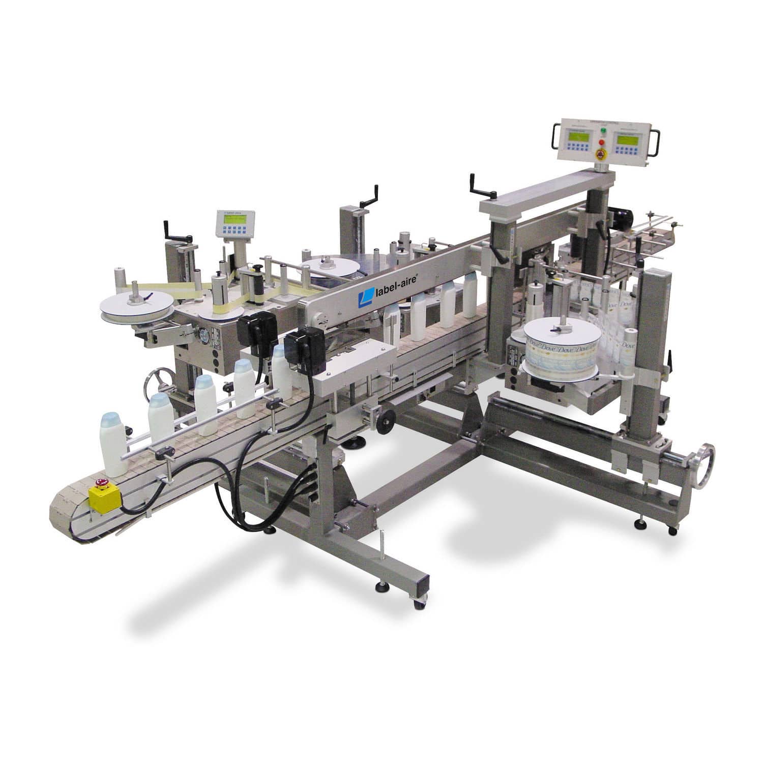 Automatic labeler - IL6000FBN - Label Aire - for bottles / in-line