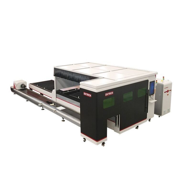 Fiber laser cutting machine - SLT series - DXTECH CNC Machine Co., Ltd ...