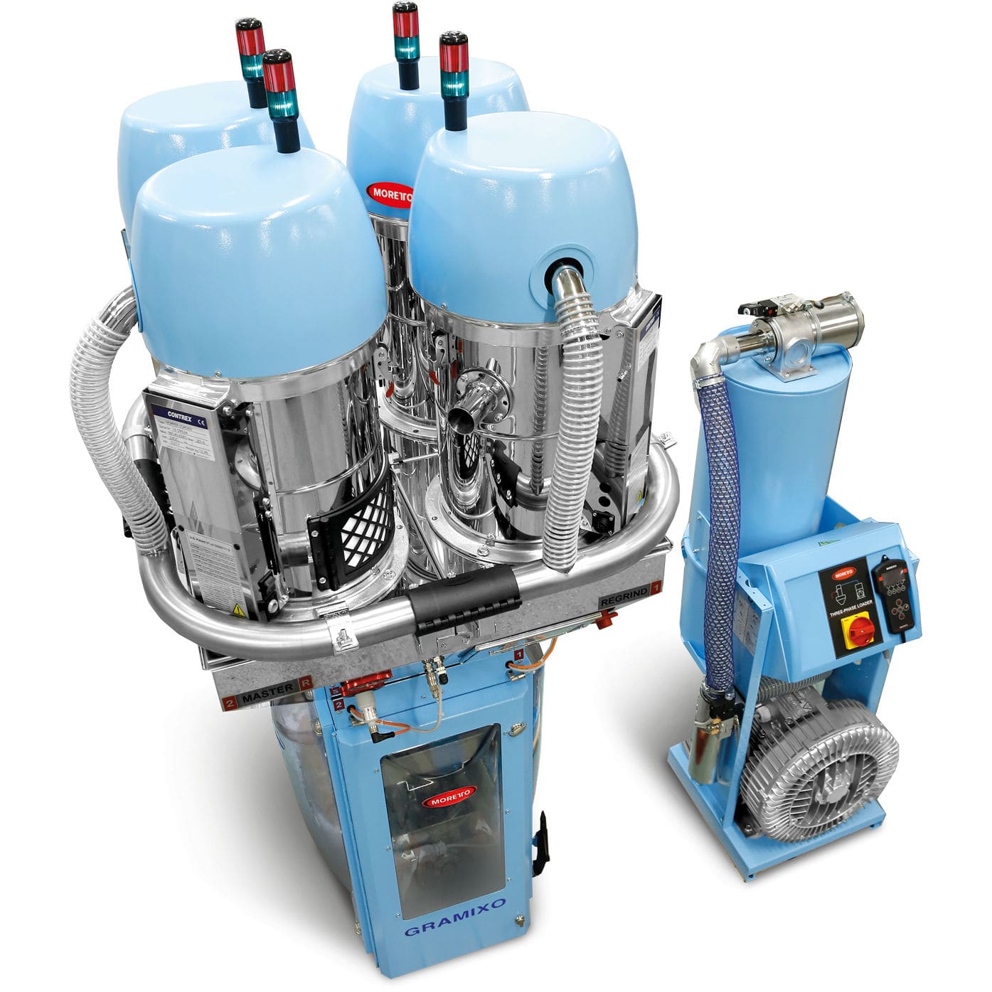 Centralized pneumatic conveying system - EXA - Moretto