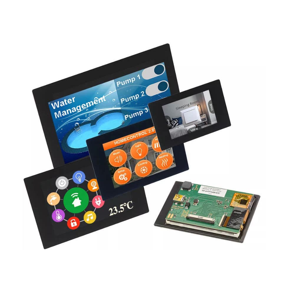 Projected capacitive touchscreen HMI - uniTFT series - DISPLAY VISIONS ...