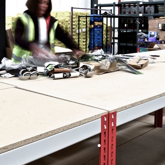 Metal workbench - Linpac Storage Systems