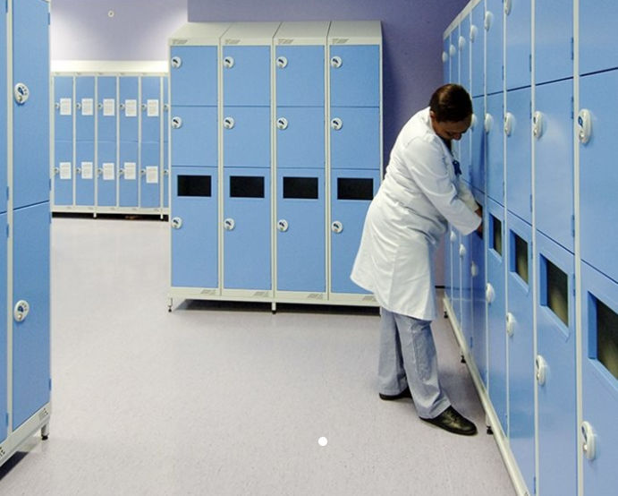 Industrial locker - Linpac Storage Systems - for hygienic applications ...