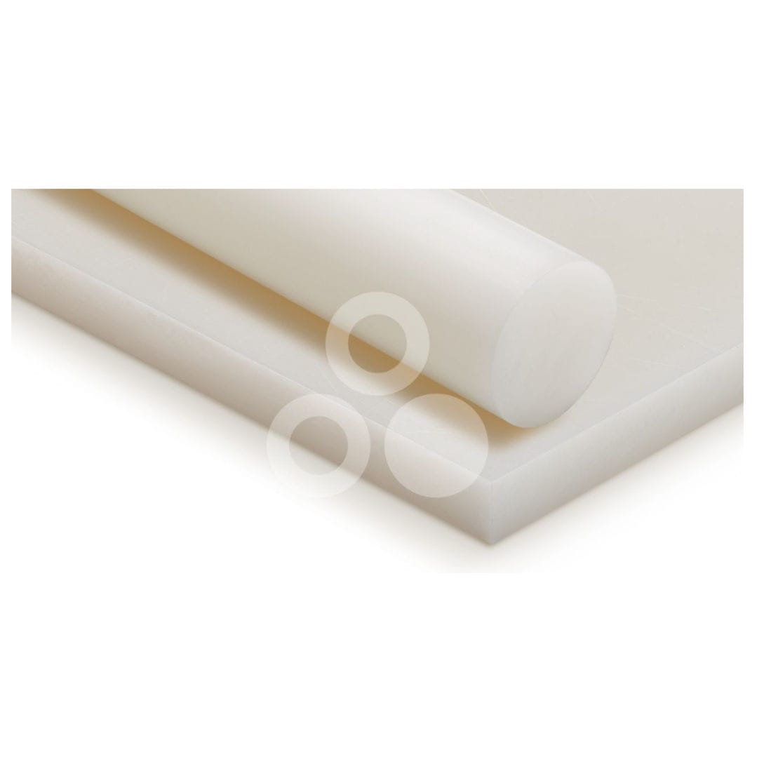 Plate PVDF - NYLATRON - rod / UV-resistant / chemical-resistant