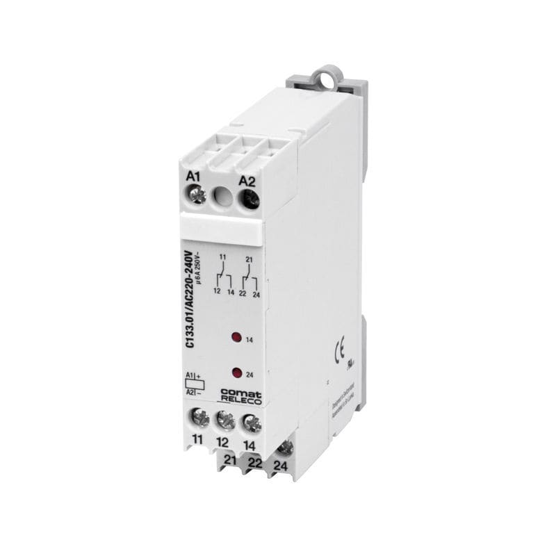 Power monitoring relay - C133.01 - Releco - AC / DC / DIN rail