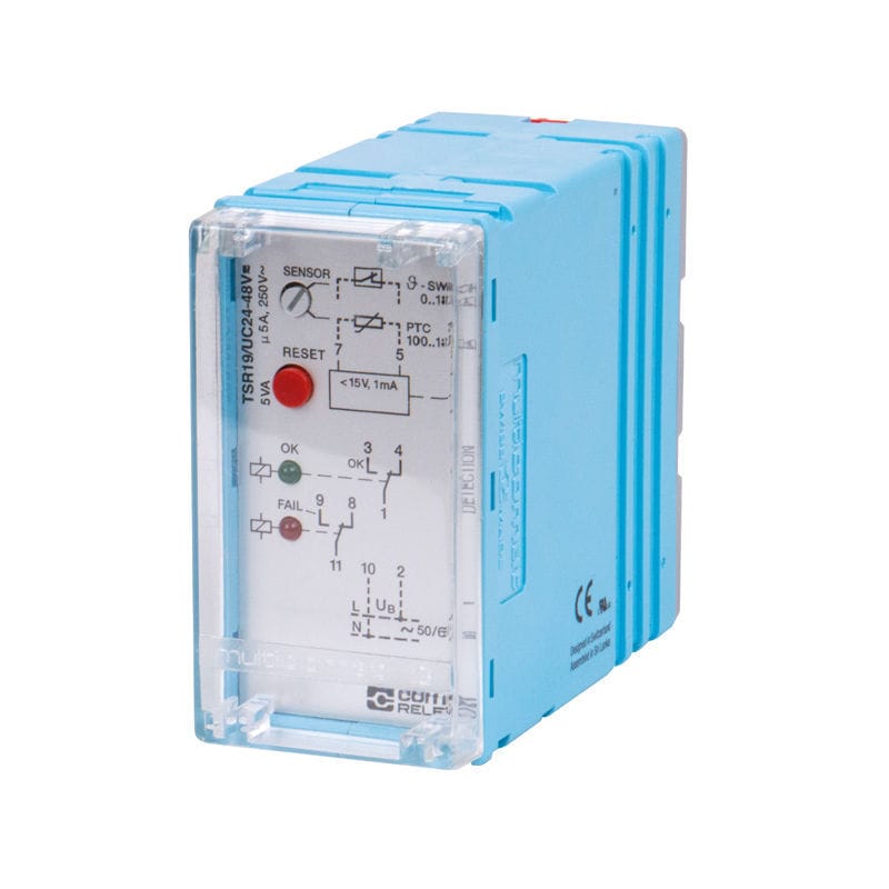 Thermal protection relay - TSR19 - Releco - AC/DC / motor