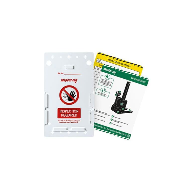 Identification tag - ENT-ETI STACK - ScaffTag - inspection / control / ABS