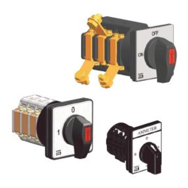 Cam switch - Sifam Tinsley - rotary / touch / multipole
