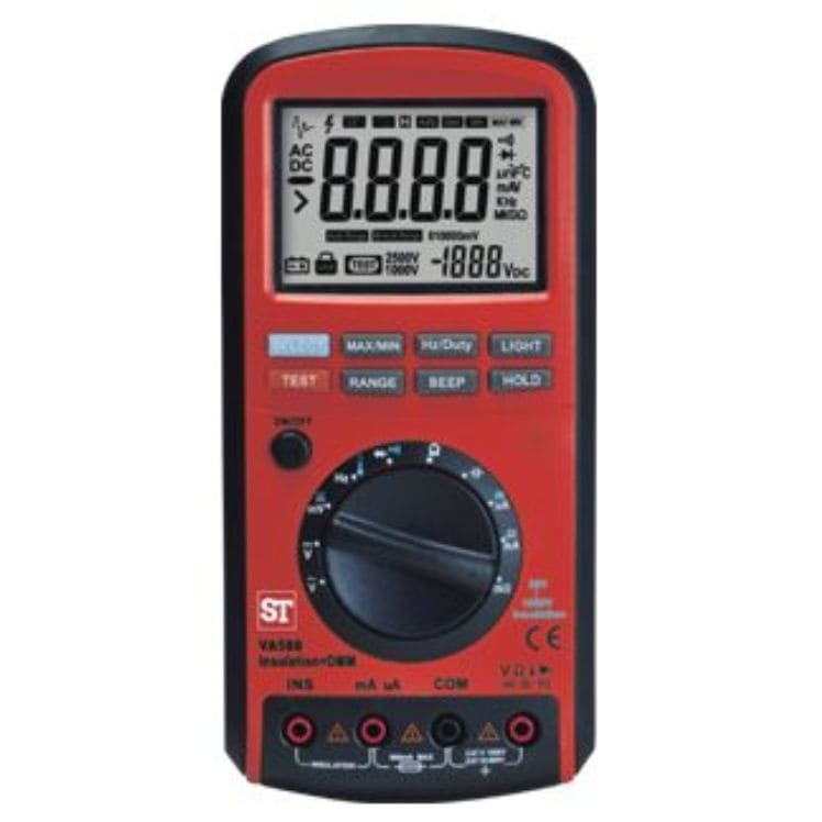 Portable insulation resistance meter - VA588 - Sifam Tinsley