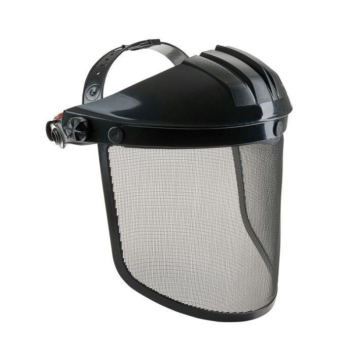 Wire mesh face shield - CFS20 - Supertouch - chip protection