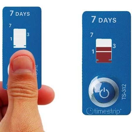 Time indicator - TS series - Timestrip - portable / tamper-proof / irreversible