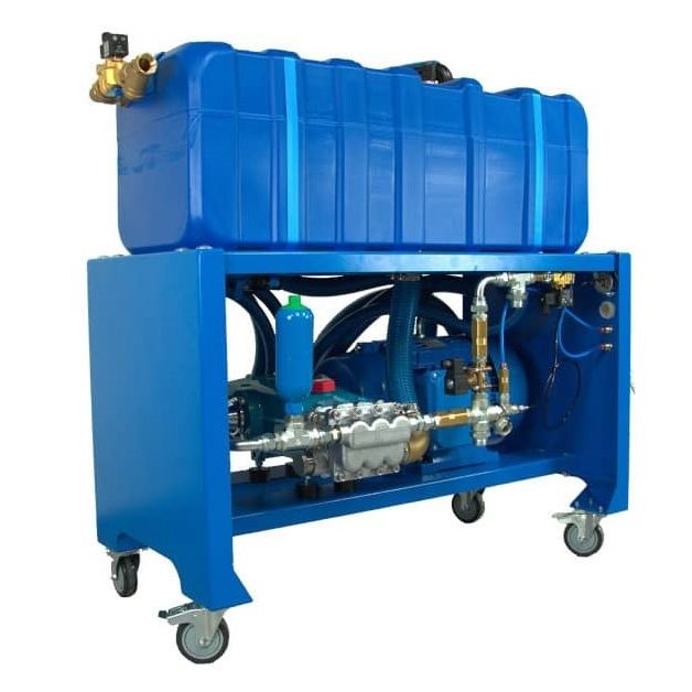 Water pumping unit - Three Es - with electric motor / self-priming / mobile