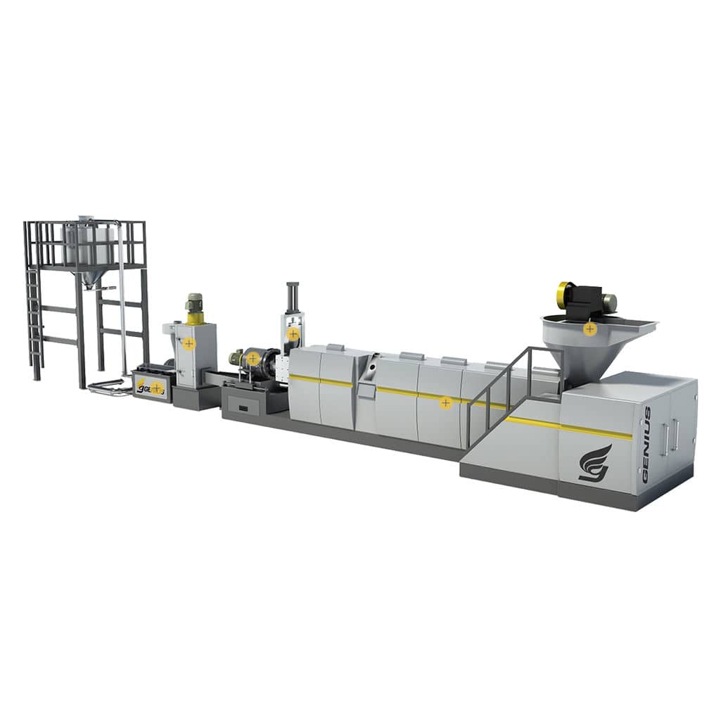 Plastic recycling plant - H series - Genius Machinery Co., Ltd - with ...
