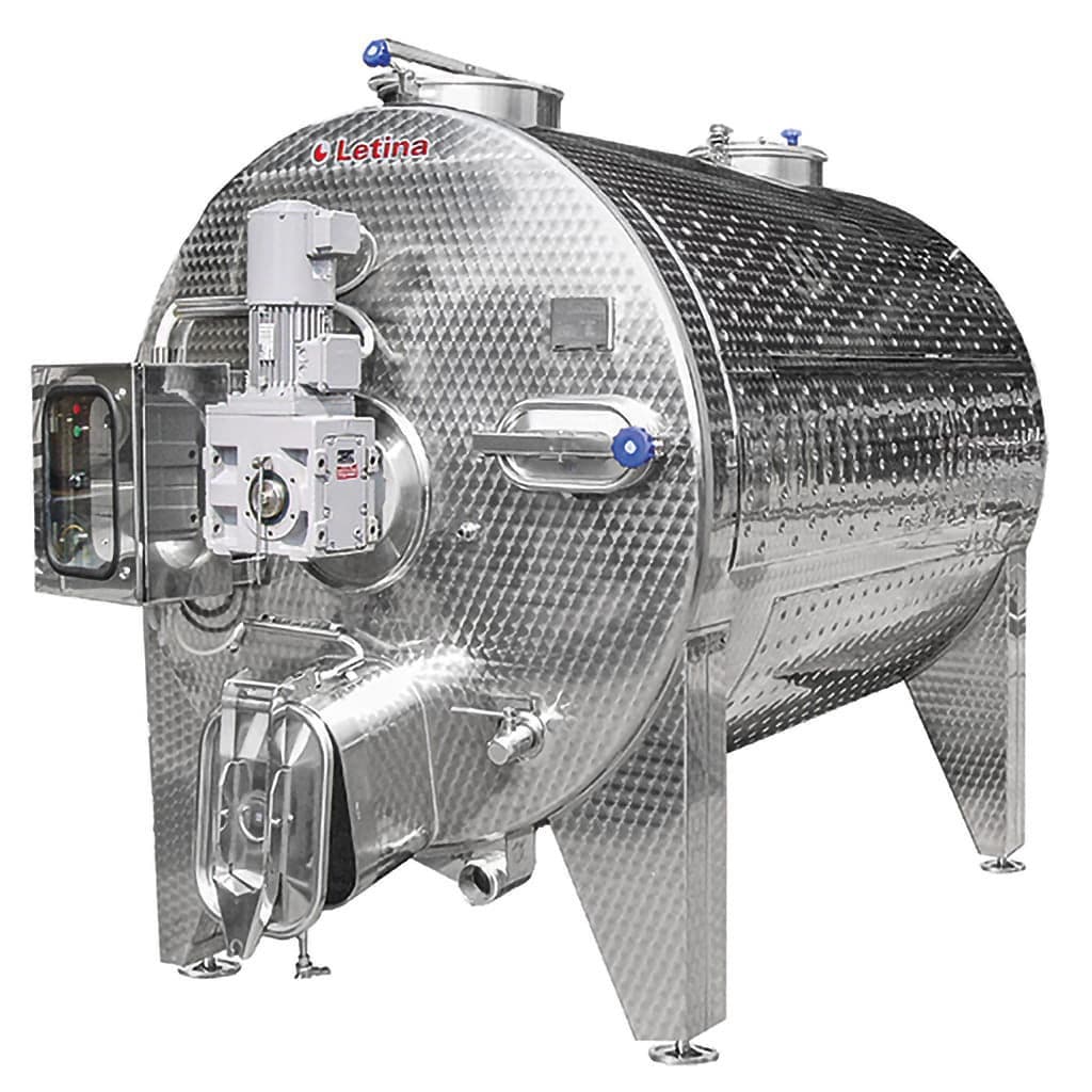 Horizontal tank - VIN series - Letina - fermentation / for wine ...