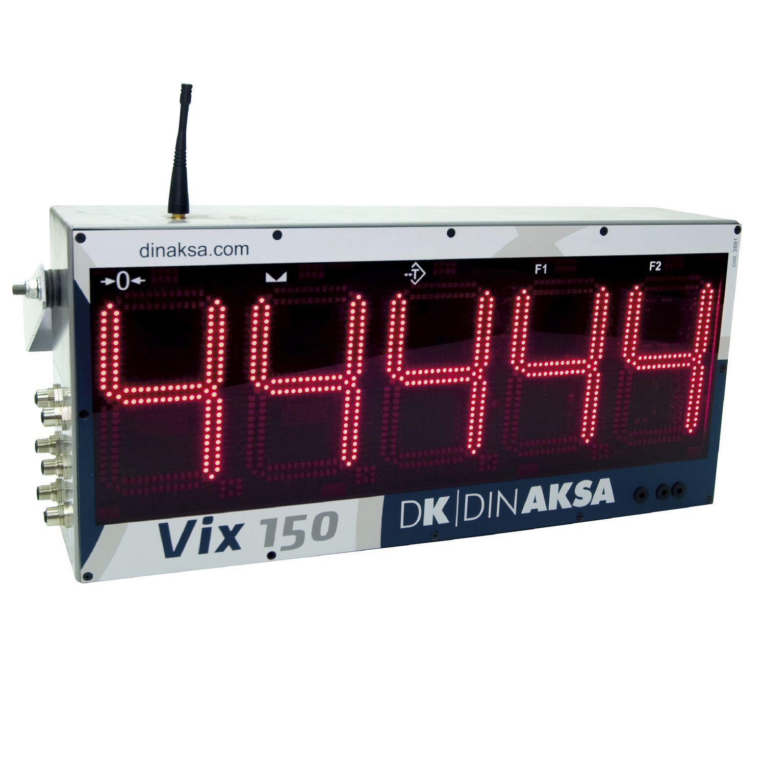 LED display weight indicator - VIX-150 - DINAKSA PESAJE - wall-mount ...