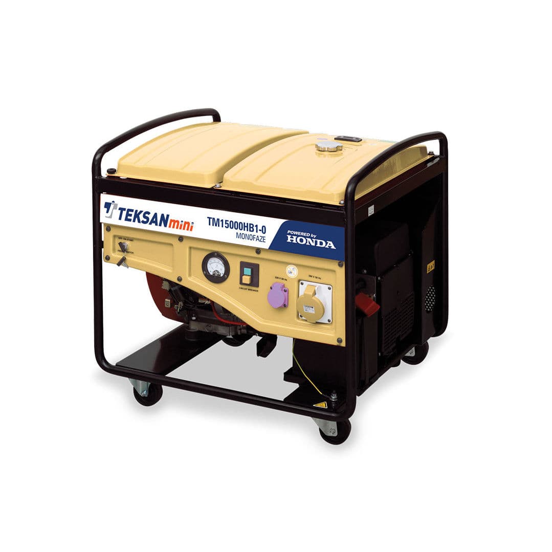 Gasoline engine generator set - TM15000HB1-O - Teksan - single-phase ...