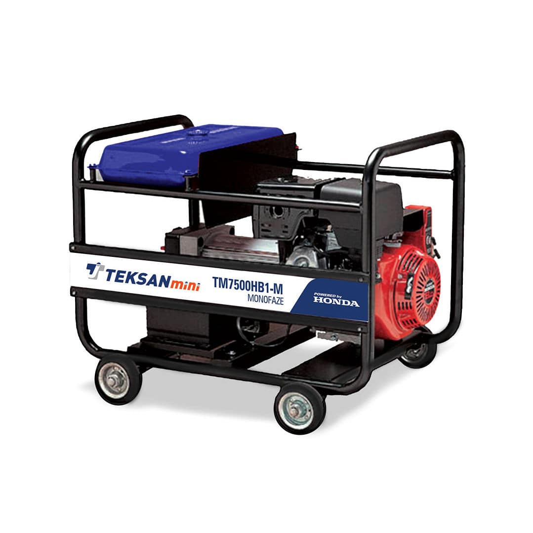 Gasoline engine generator set - TM7500HB1-M - Teksan - single-phase ...