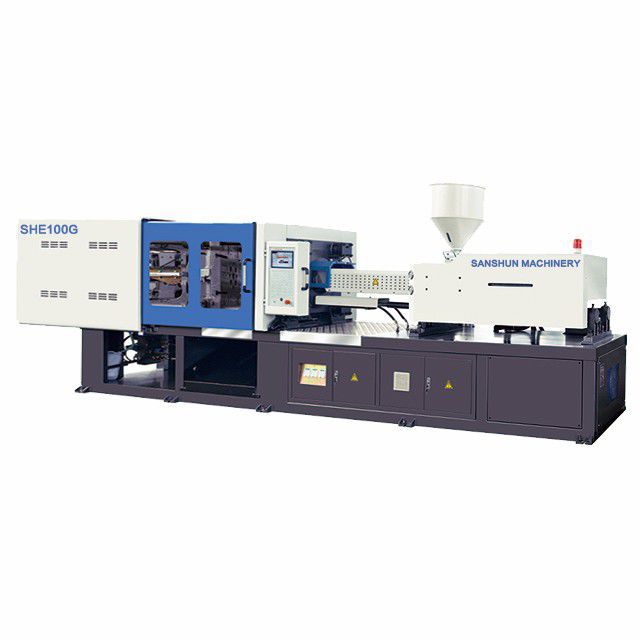 Horizontal injection molding machine - SHE100G - NINGBO SANSHUN ...