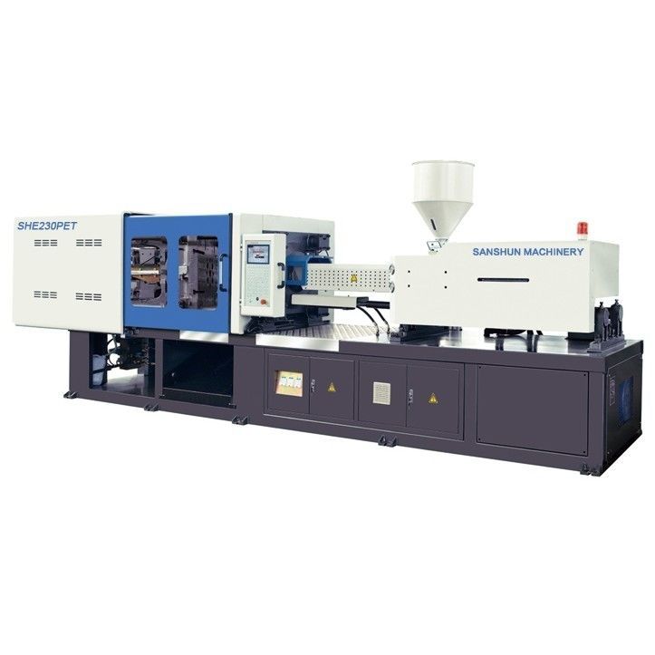 Horizontal injection molding machine - SHE230G-PET - NINGBO SANSHUN ...
