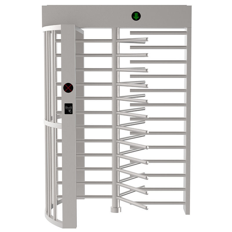 Full-height turnstile - MT402 - Mairs Intelligent Technology Co.,Ltd - with badge reader