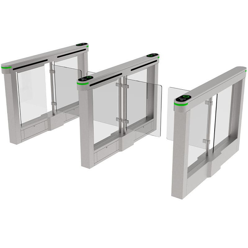 Swing turnstile - MT-H318 - Mairs Intelligent Technology Co.,Ltd - half ...
