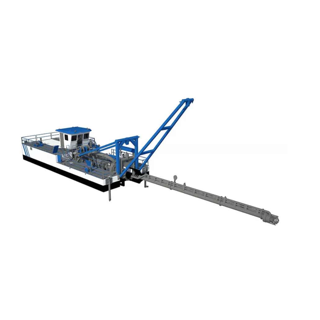 Cutter suction dredger - JSD200 - Relong Tech - diesel