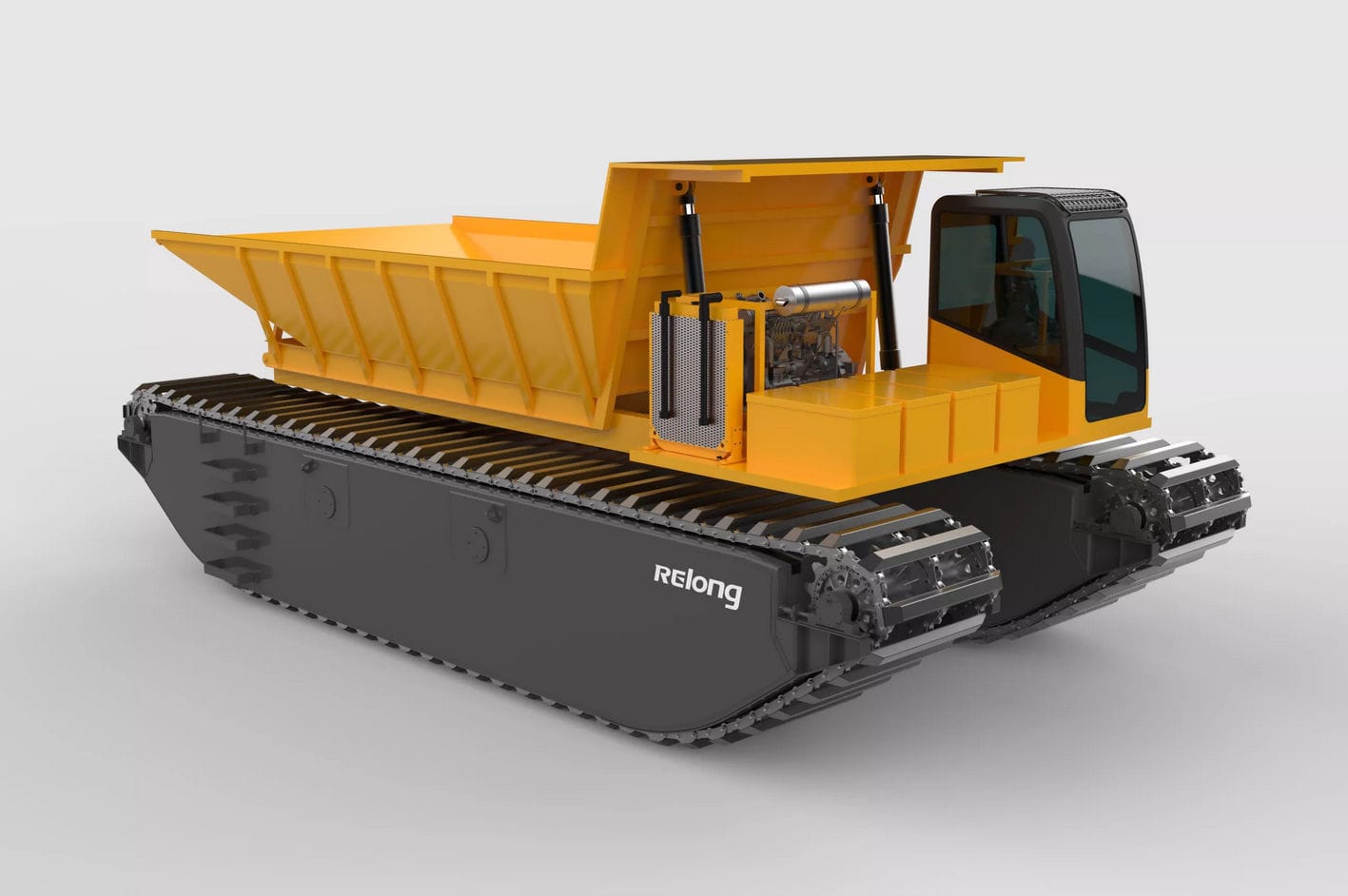 Rigid dump truck - Relong Tech - combustion engine / mining and quarrying