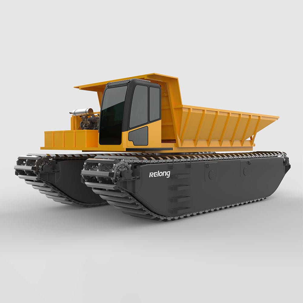 Amphibious dump truck - AD-20 - Relong Tech - rigid / diesel / for ...