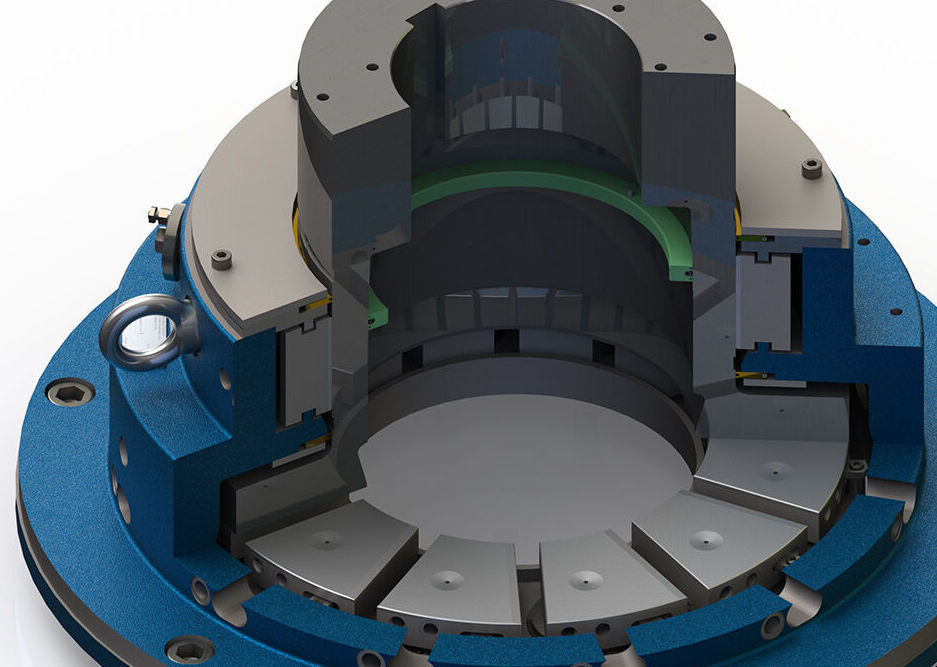 Vertical plain bearing - MIBA INDUSTRIAL BEARINGS - radial / axial / steel