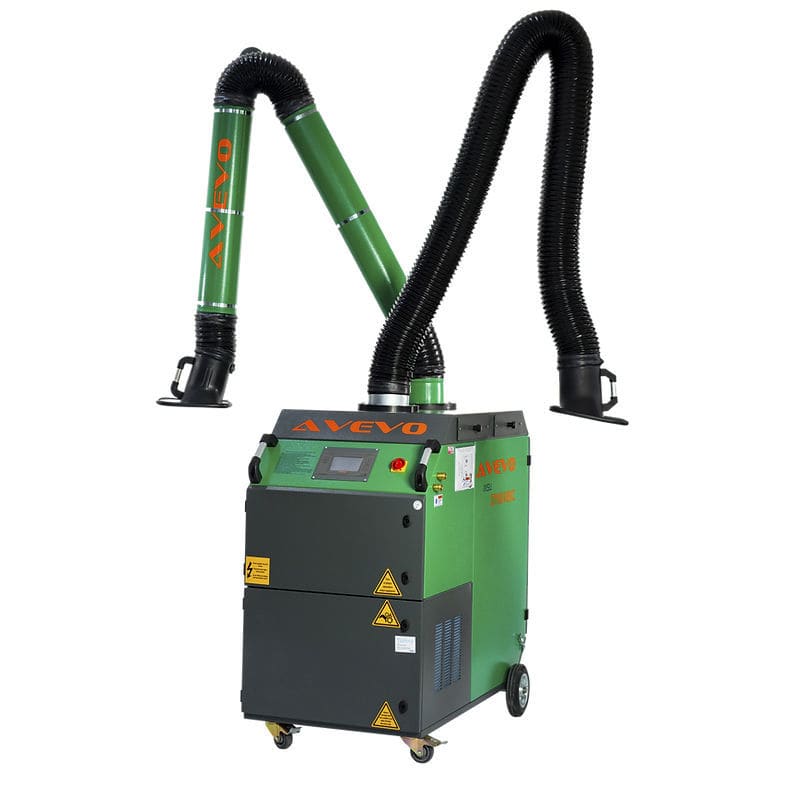 Mobile fume extractor - MSU Dynamic - Kristal - with multiple ...