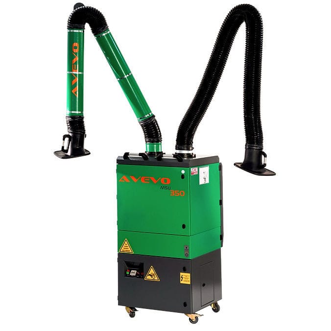 Mobile fume extractor - MSU 350 - Kristal - welding / cartridge / with ...