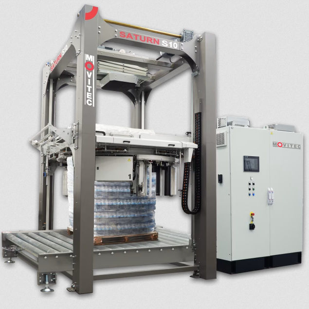 Rotary ring stretch wrapper - Saturn S10 - MOVITEC WRAPPING SYSTEMS ...