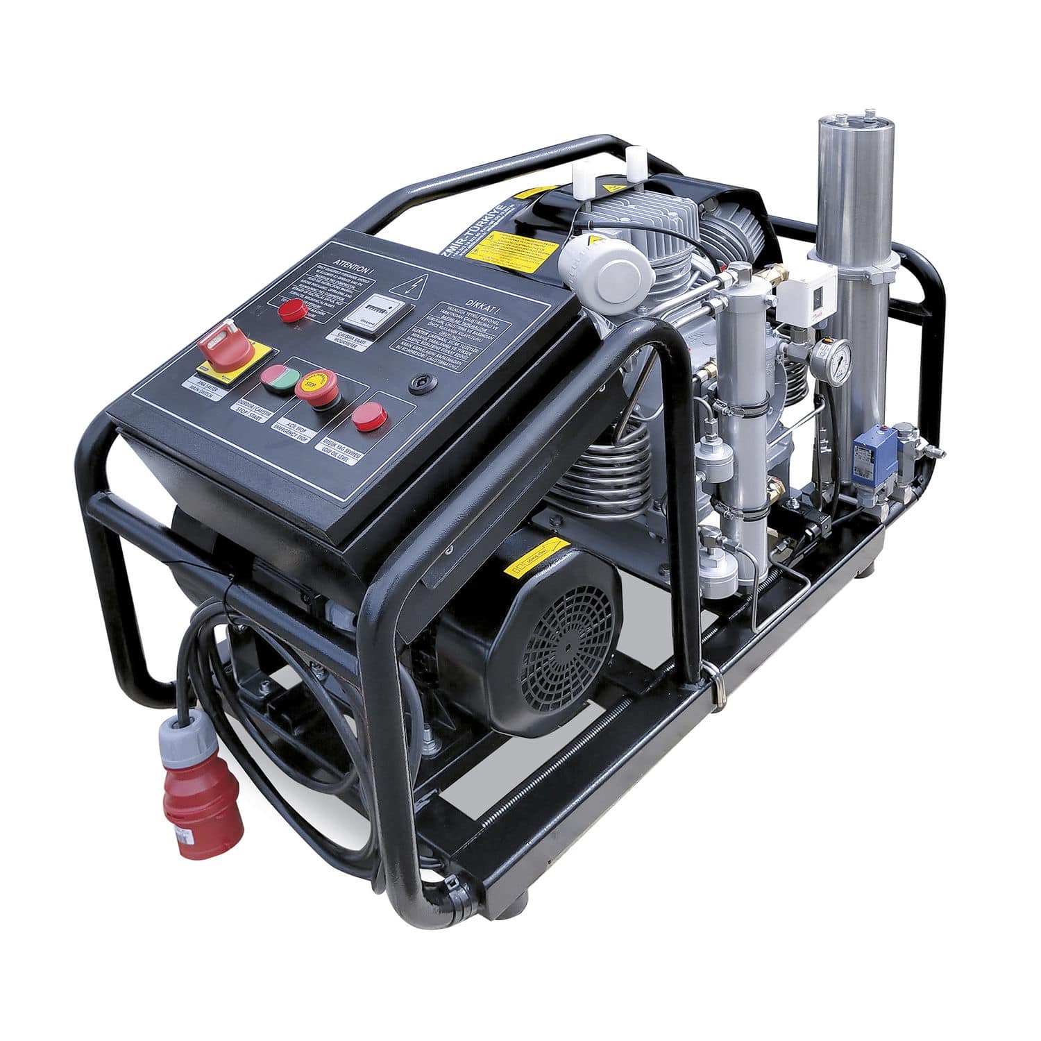 Piston compressor - W32 Mariner - ALKIN Compressors - breathing air ...