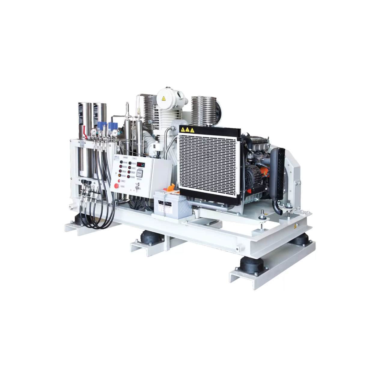 Reciprocating compressor - W4 - ALKIN Compressors - breathing air / air ...