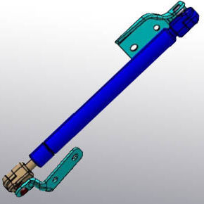 Industrial use gas spring - Ningbo GasTac Gas Spring Co.,Ltd - compact