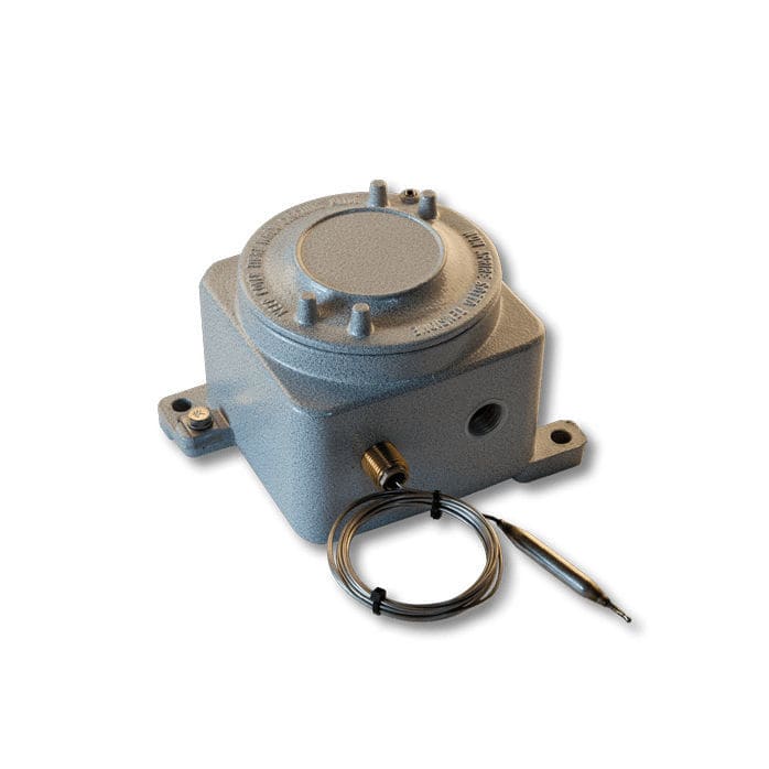 Capillary thermostat - EL-CT series - Eltherm - NC / wall-mounted / 230VAC