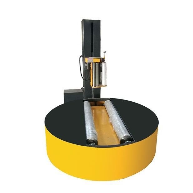 Turntable wrapping machine - Y1650F - Qingdao Ausense Packing Equipment ...
