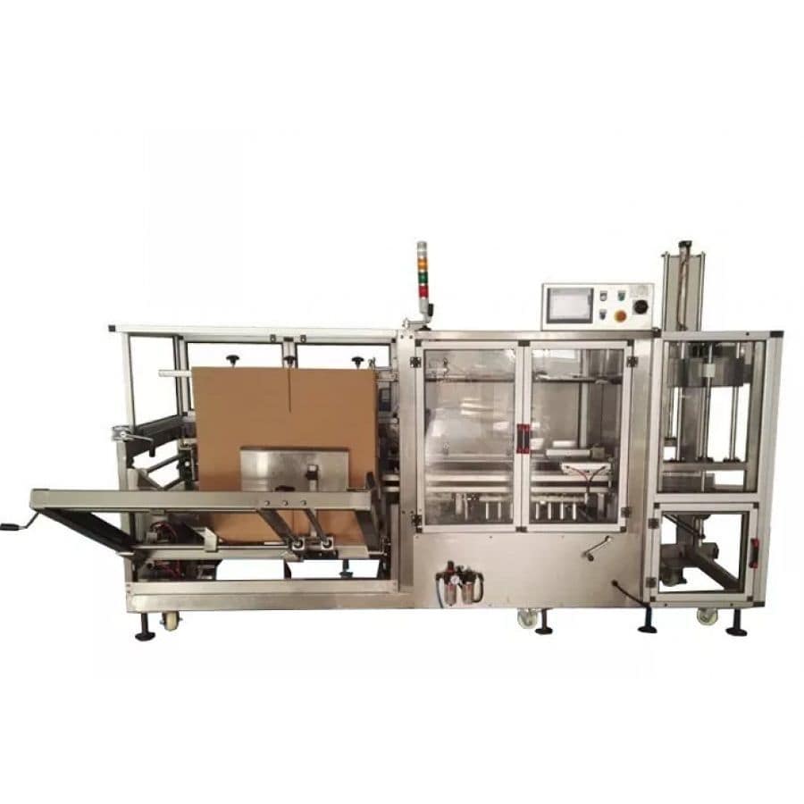 Automatic cardboard box/case erector - SDW-K20TK - Qingdao Ausense ...