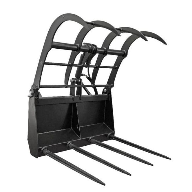 Agricultural fork - Worky Quad - Cast Group - for skid steer loaders ...