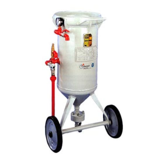 Manual sandblasting machine - VIAL33 - Ferjovi - pressure / mobile