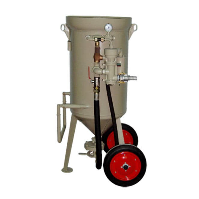 Manual sandblasting machine - VIAL 180 - Ferjovi - pressure / mobile