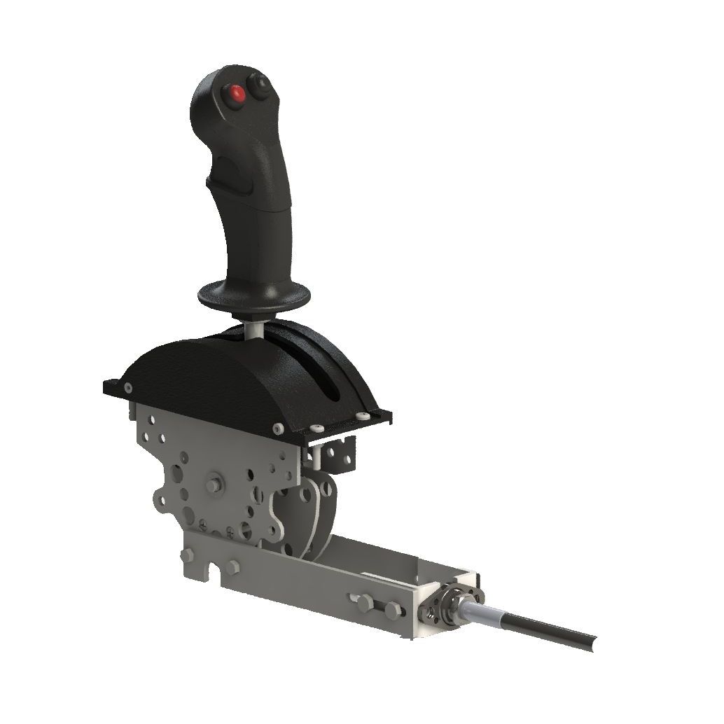 Gear shifter - LJ500 - Luoyang yellow river flexible shaft controller