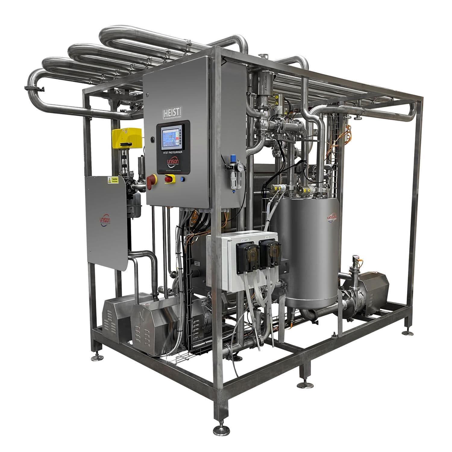 Fruit juice pasteurizer - Unison Process Solutions - for beer / fully-automatic / PLC-controlled