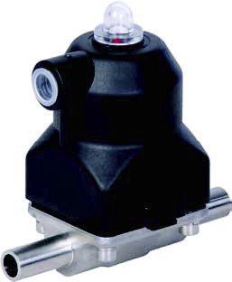 Diaphragm valve - KMD 188 - SED Flow Control GmbH - pneumatically ...