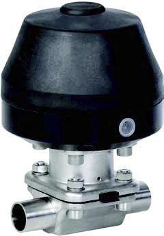 Diaphragm valve - KMA 495 - SED Flow Control GmbH - pneumatically-operated / for control ...