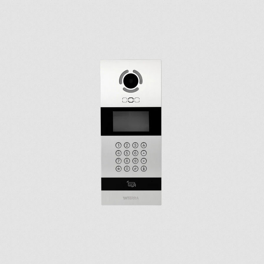 Video intercom - ITR650-0002 - Interra - SIP / aluminum / touch screen