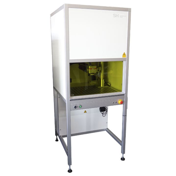 Fiber laser - LAS 28 XL - Systemtechnik Hölzer GmbH - industrial ...