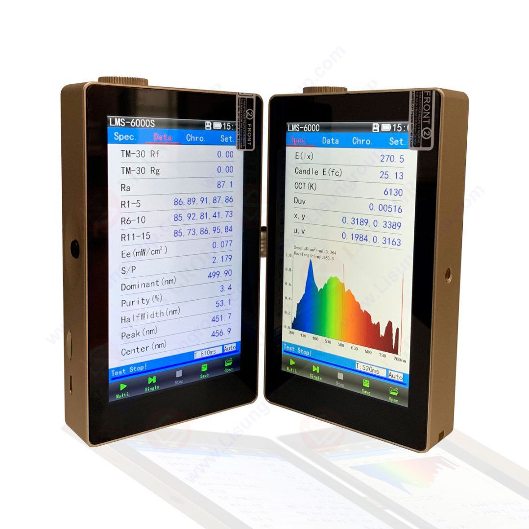 CCD spectroradiometer - LMS-6000 - LISUN INSTRUMENTS LIMITED - portable