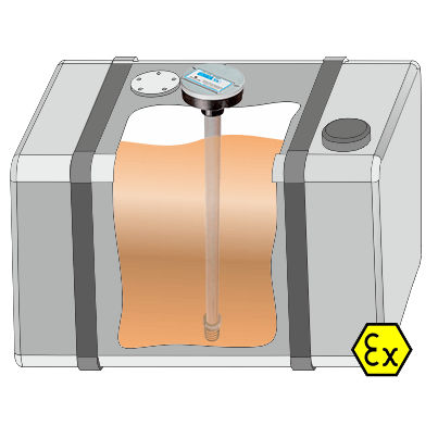 Capacitive level sensor - DUT-E S7 - Technoton - for fuel / for oil ...