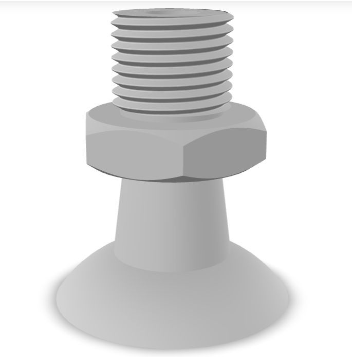 Round suction cup - 14.020.052.01 - Morali GmbH - NBR