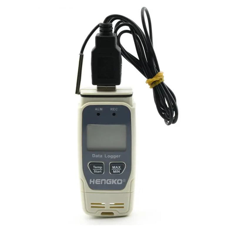 Temperature data-logger - HK-J9A104 - HENGKO Technology Co., Ltd. - USB / NTC / with LCD display